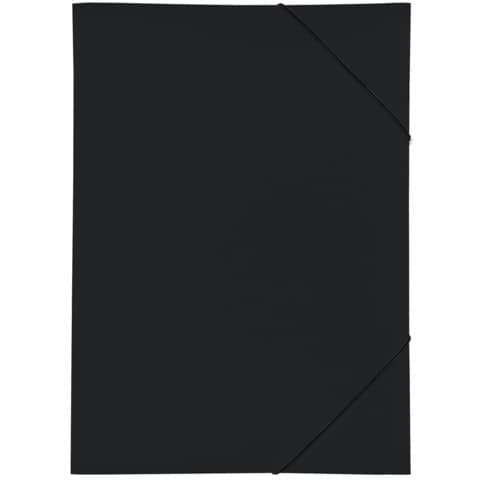 Gummizugmappe A3 schwarz PP 3 Einschlagklappen - Kambli - schreiben ...